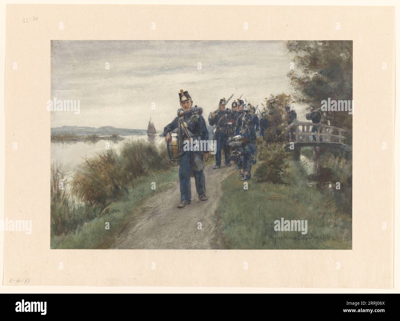 Infantry patrol, 1868-1933 Stock Photo - Alamy