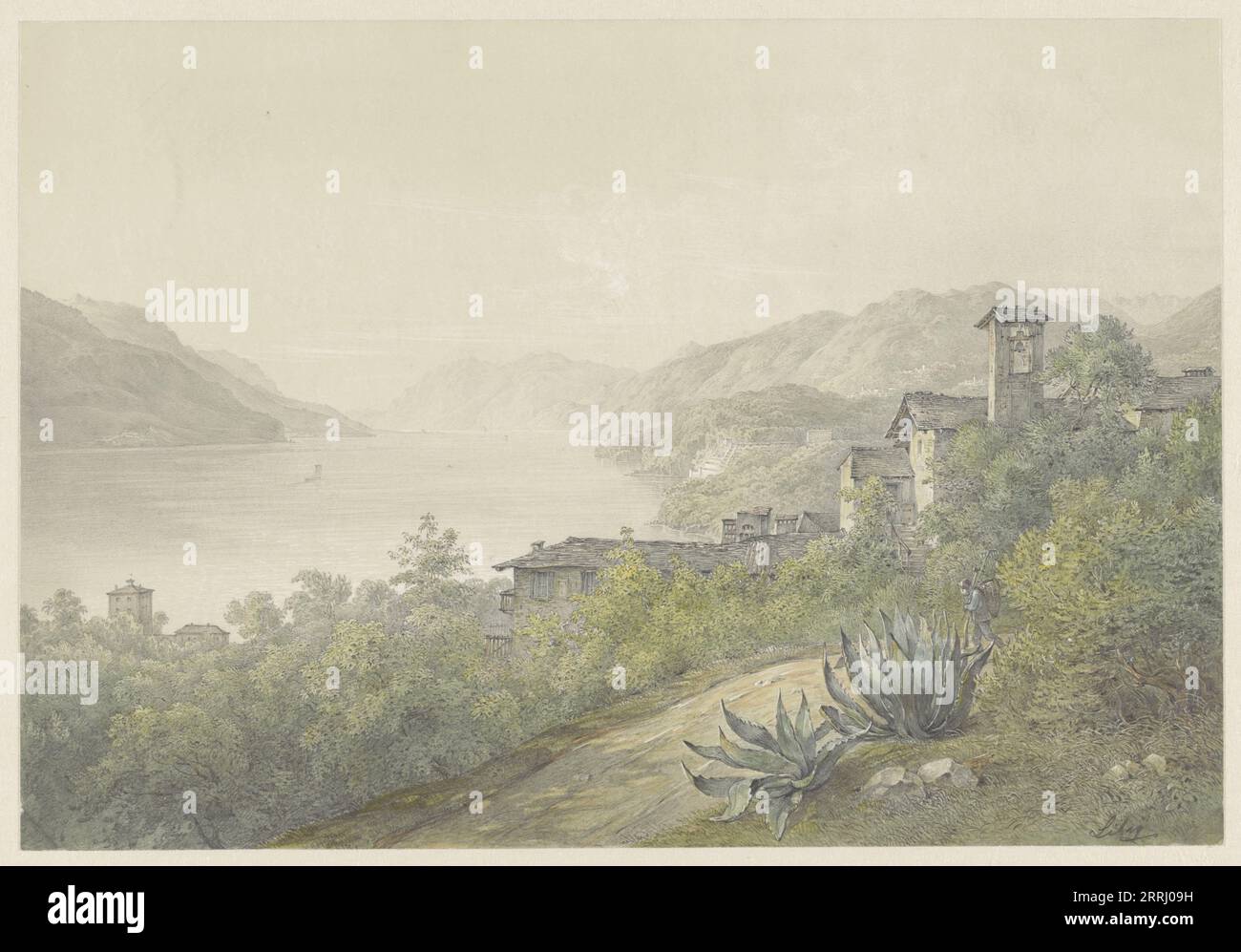 Color pencil drawing italy historical hi-res stock photography and ...