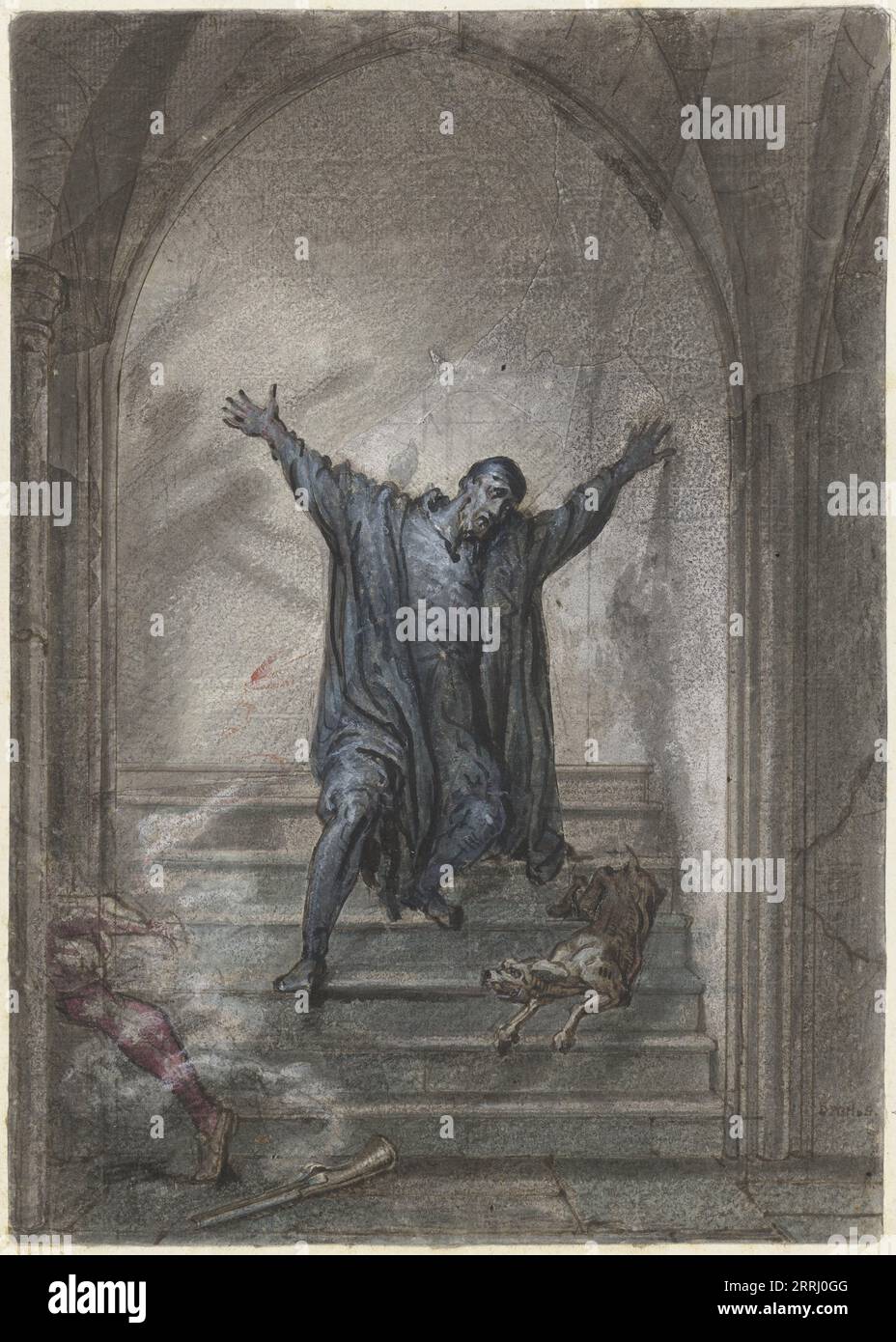 The assassination of William of Orange, 1780-1849 Stock Photo - Alamy