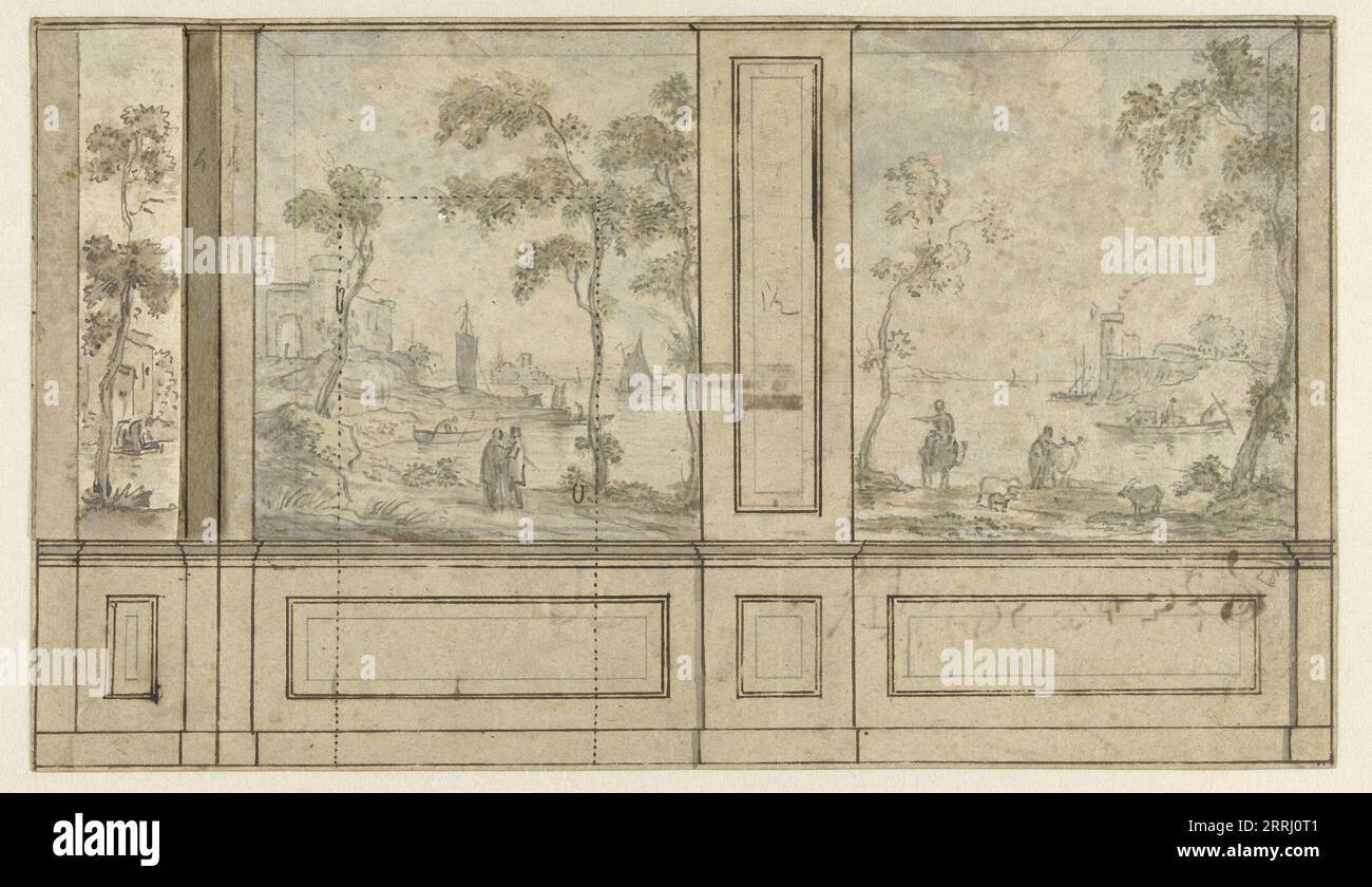 Three wallpaper panels hi-res stock photography and images - Alamy