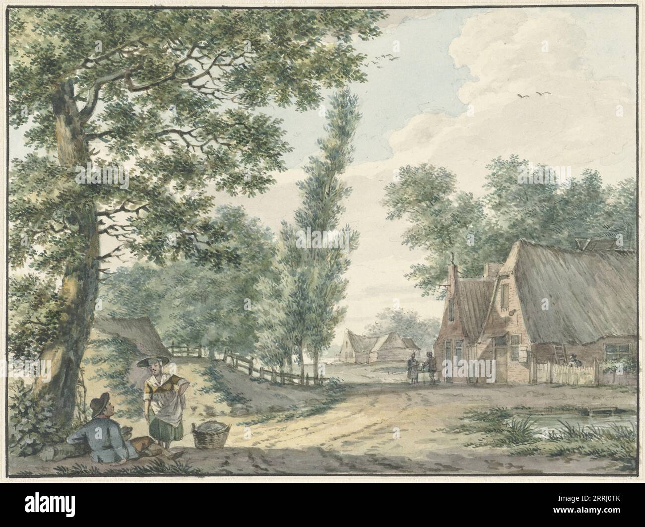 Two figures under tree hi-res stock photography and images - Alamy