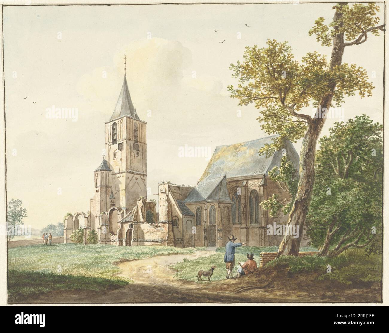 Warmond Church, 1786-1839 Stock Photo - Alamy