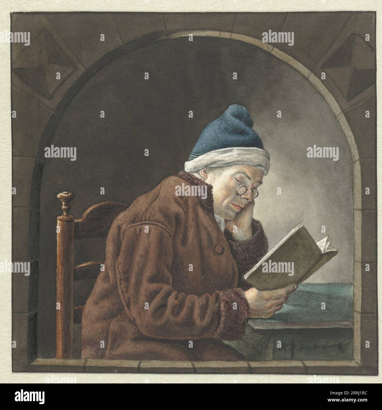 19th century man nightcap hi-res stock photography and images - Alamy