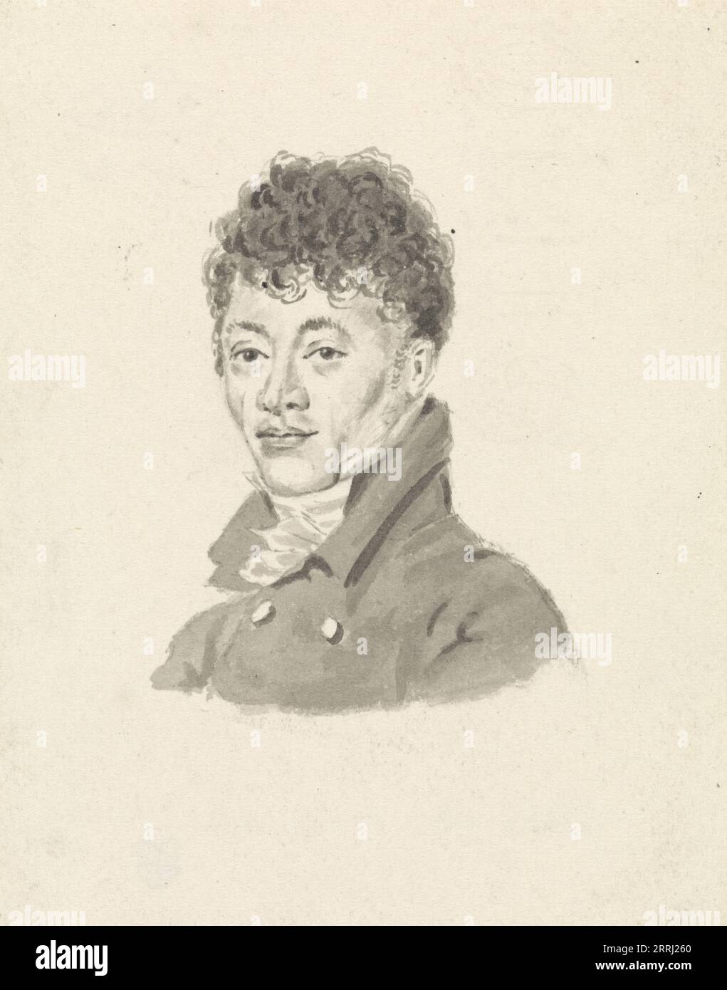 Portrait of Albertus Jonas Brandt, 1800-1821 Stock Photo - Alamy