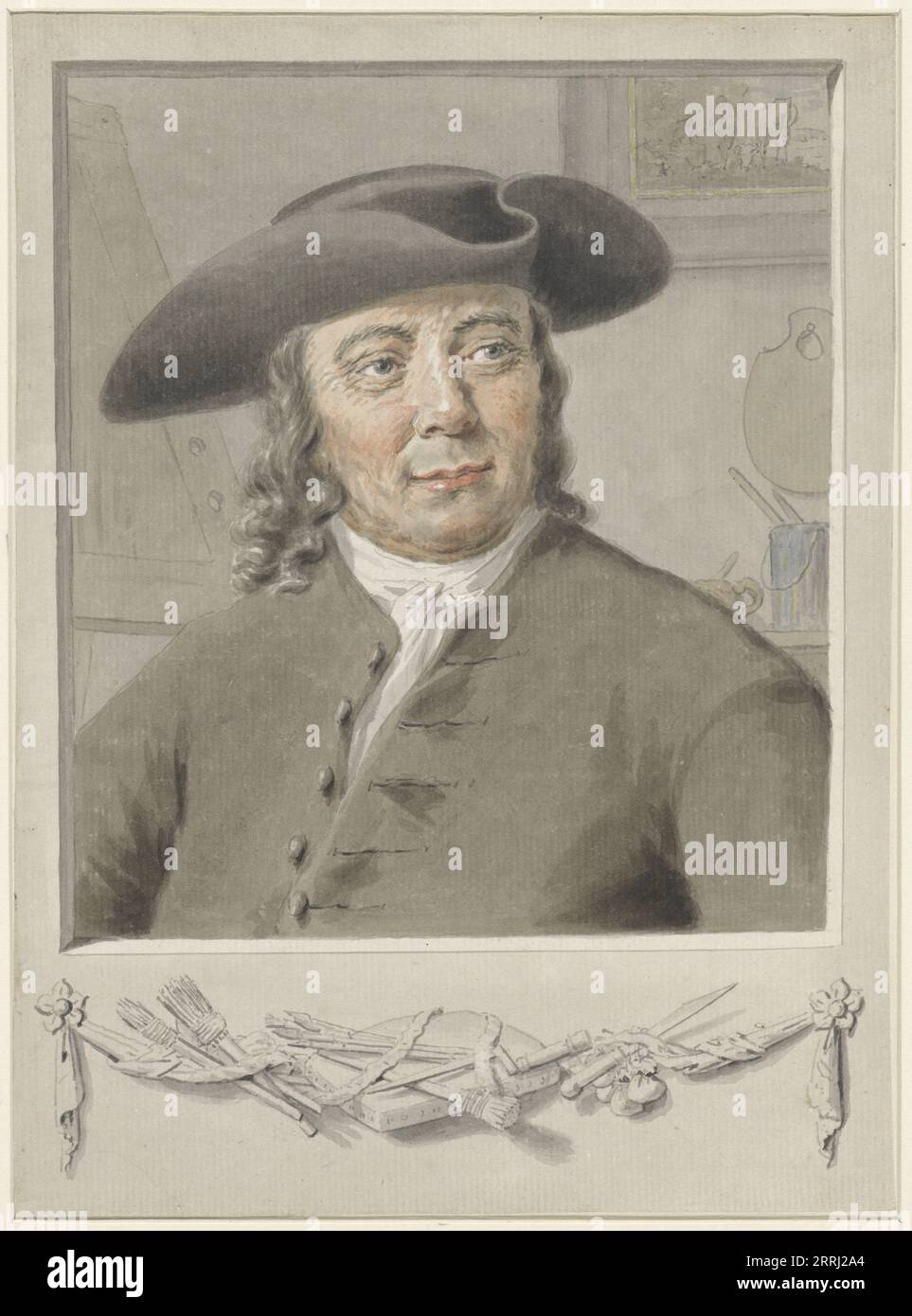 Portrait of Johannes Heemskerk, 1741-1795 Stock Photo - Alamy
