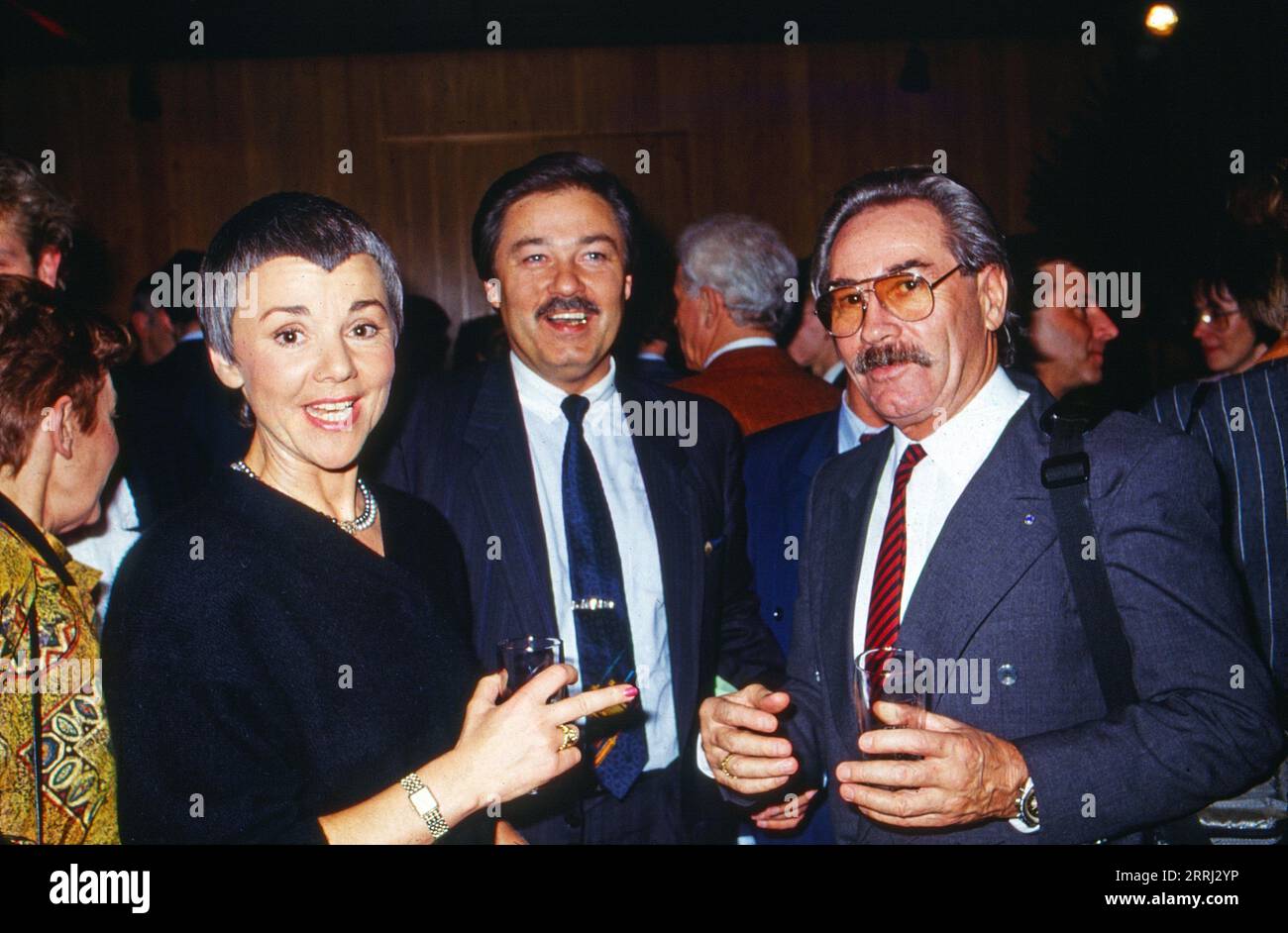 Gabriele Krone-Schmalz, deutsche Journalistin, mit Wolfgang Bremke und ...