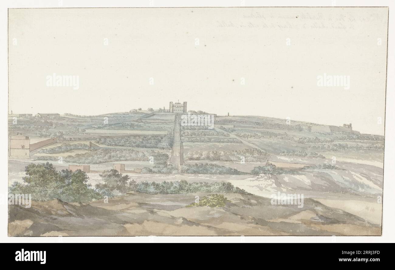 View of Vedala [sic] Palace of the Grand Master, located in the ...