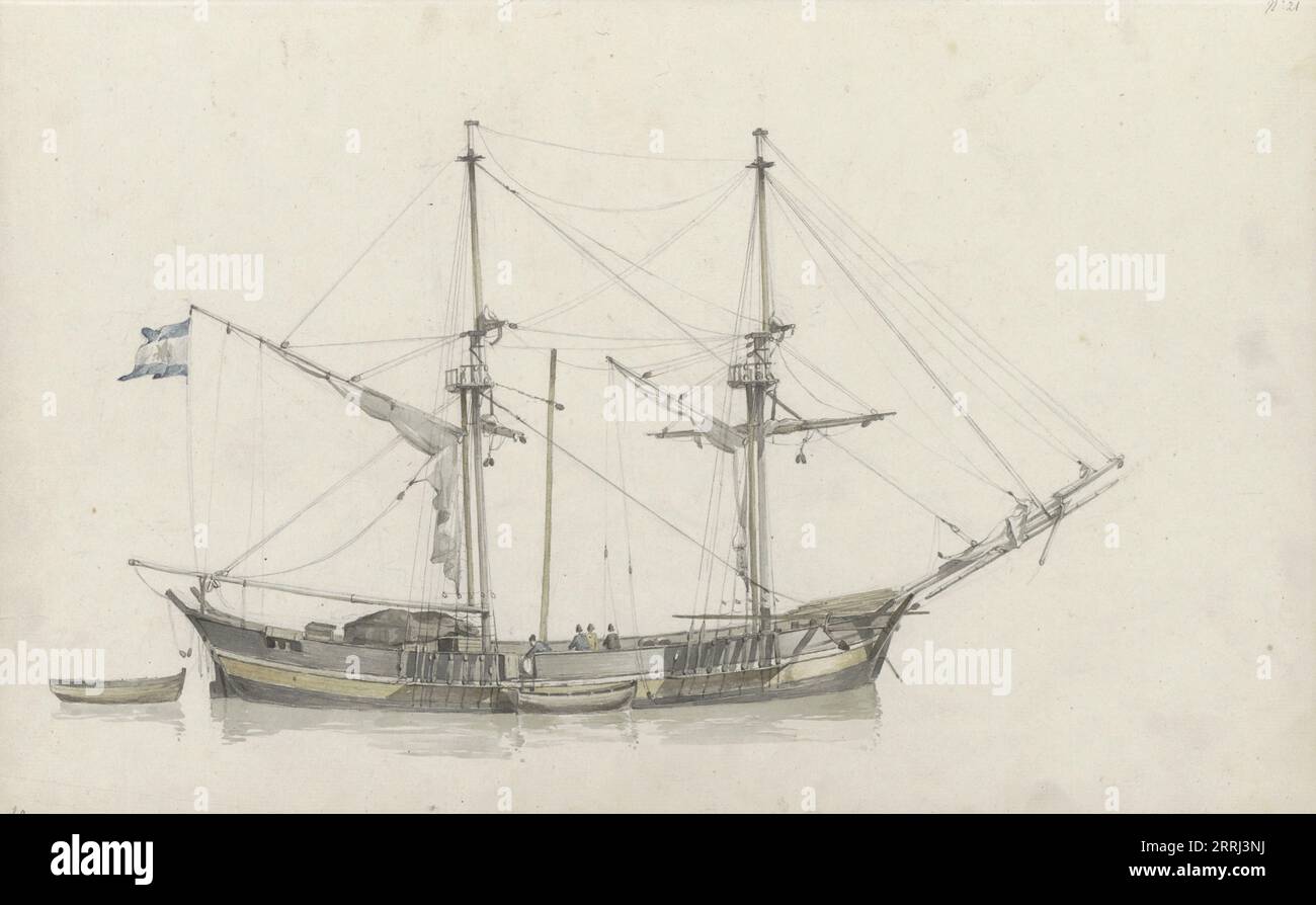 Schooner 18th century hi-res stock photography and images - Alamy