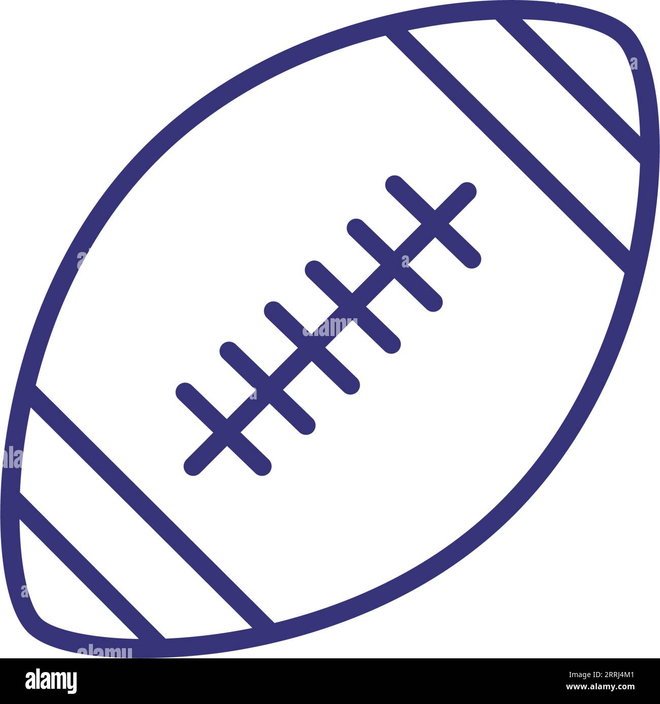 Rugby line icon Stock Vector Image & Art - Alamy