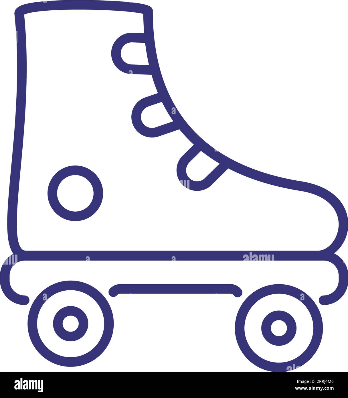 Roller skates line icon Stock Vector Image & Art - Alamy