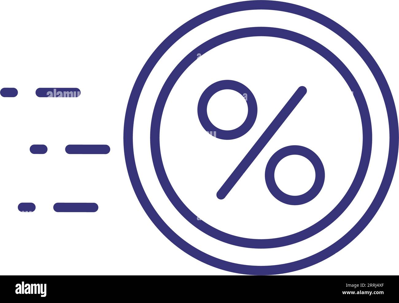 Percent sign line icon Stock Vector Image & Art - Alamy