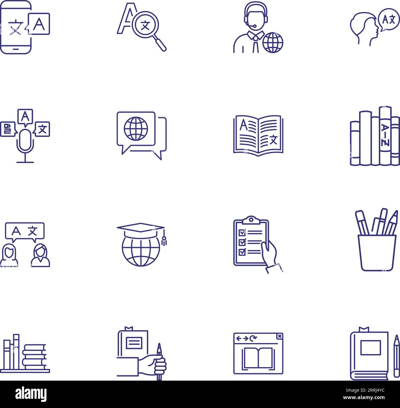 Translation technology Cut Out Stock Images & Pictures - Alamy