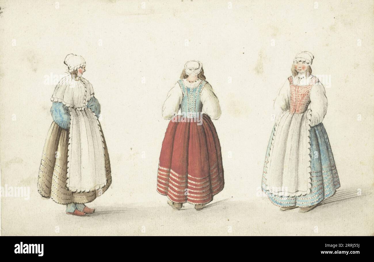 Dutch woman traditional dress bonnet hi-res stock photography and ...