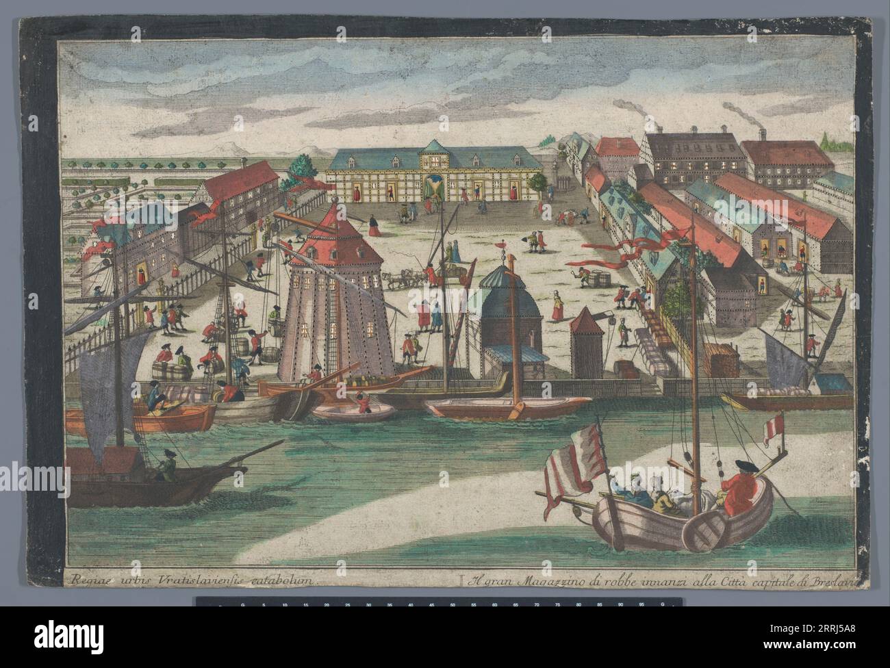 View of the entrance to the Aya Sophia mosque in Constantinople, 1742 ...