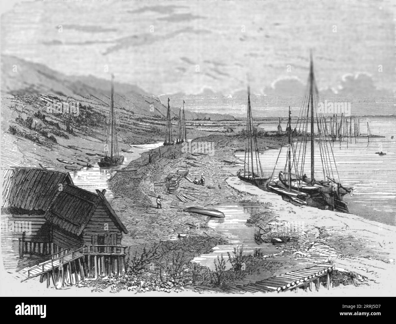 'Isadij, on the Volga; A Journey on the Volga', 1875. From ...