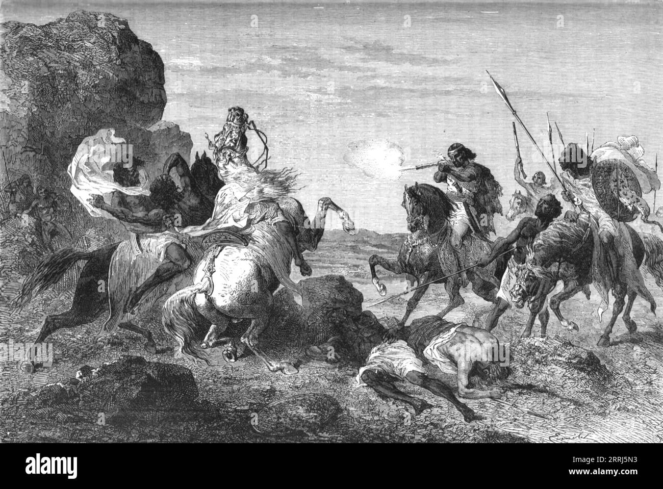 'Abyssinian warfare; A journey through Soudan and Western Abyssinia ...