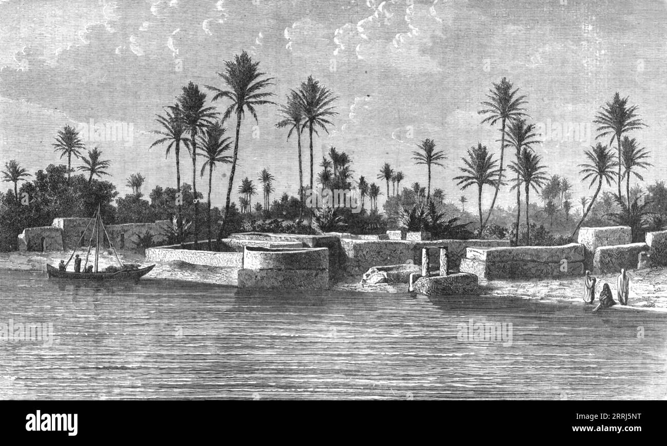 Boats on the tigris river in mesopotamia hi-res stock photography and ...