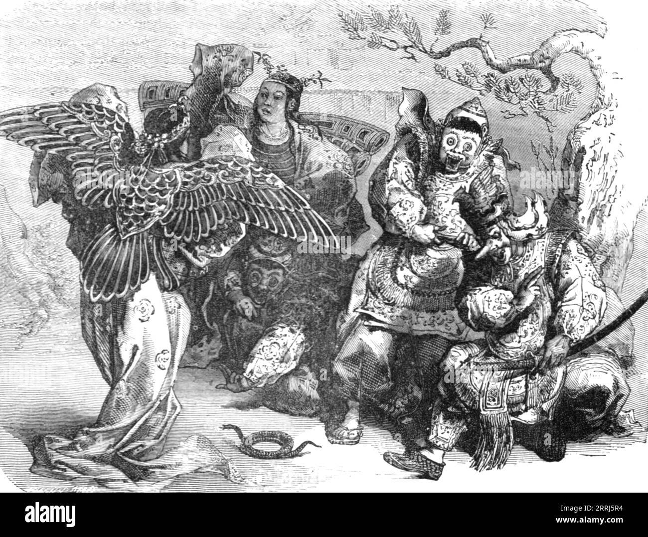 'Actors and Ballet-Girls of the Mikado's court; A European Sojourn in ...