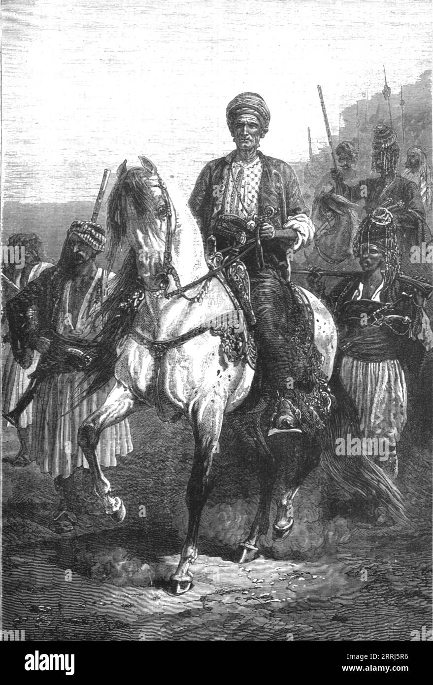 'Kara Fatima, the Kurdish princess, and her suite; Journeyings in ...