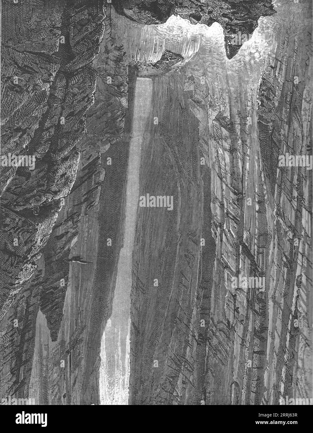 'The raft precipitated over a cataract in the Great Canon, Colorado ...