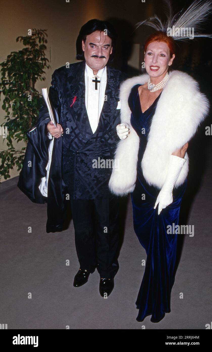 Rudolph Moshammer, Münchner Boutique-Besitzer und Modedesigner, in ...