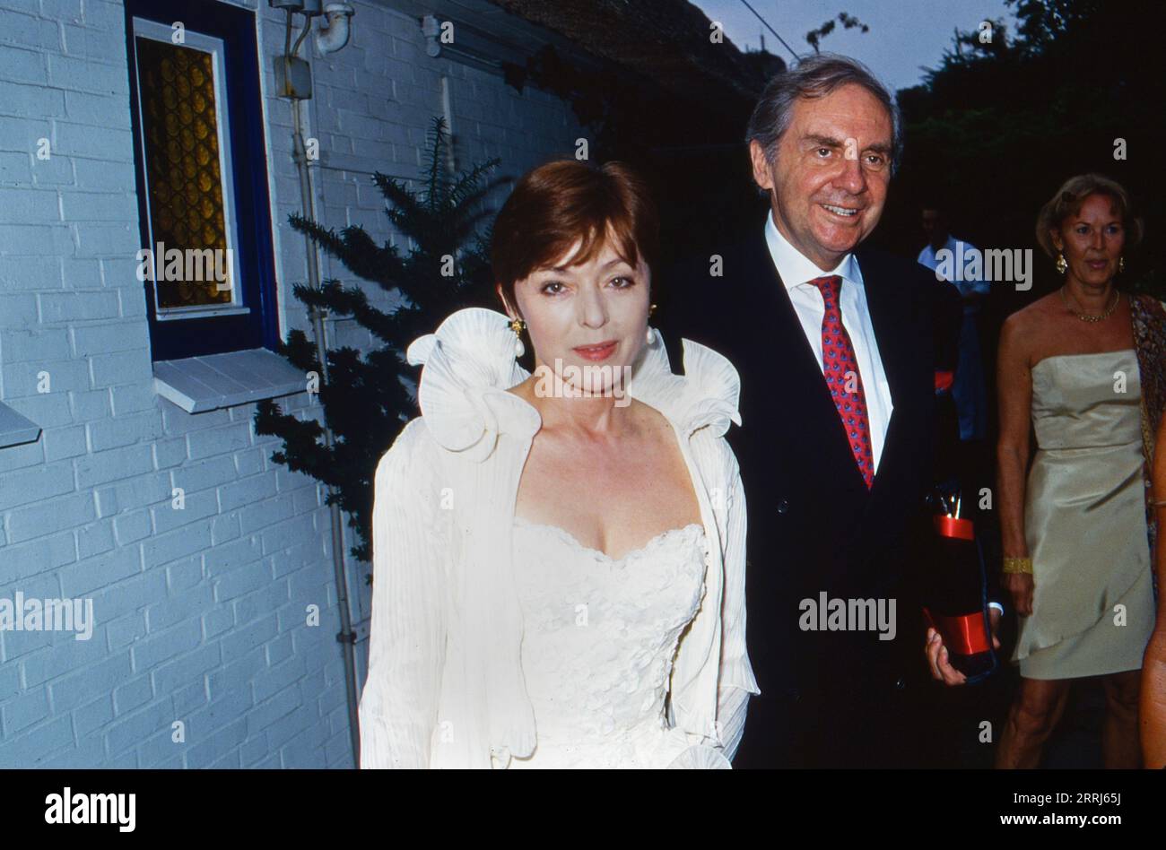 Schauspieler Harald Juhnke mit seiner zweiten Ehefrau Susanne, aka ...