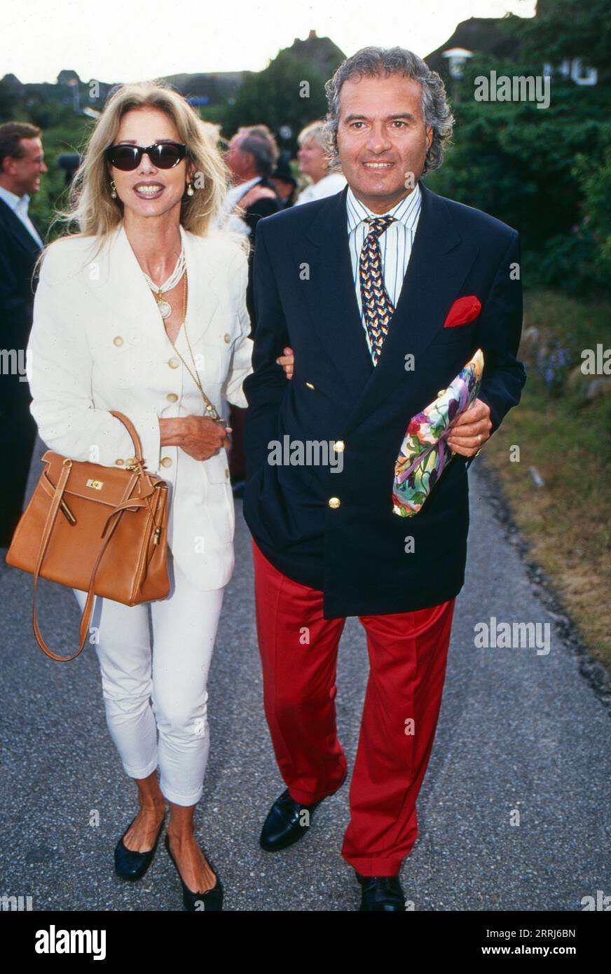 Mona und Nicolai Sittig, Gäste beim 40. Geburtstag von Promi-Friseur ...