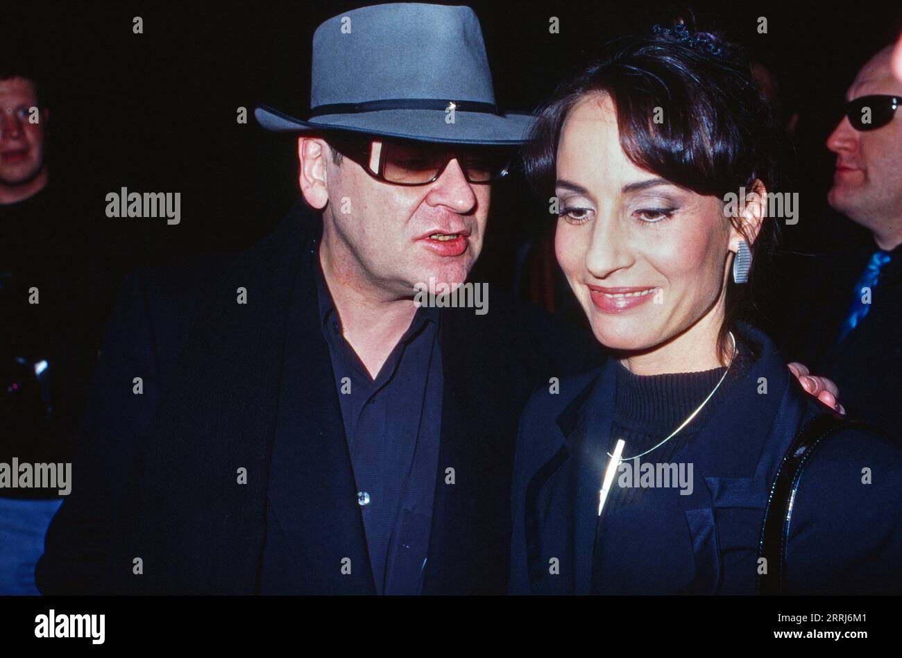 Rocksänger Udo Lindenberg mit der kanadisch-deutschen Opernsängerin und ...