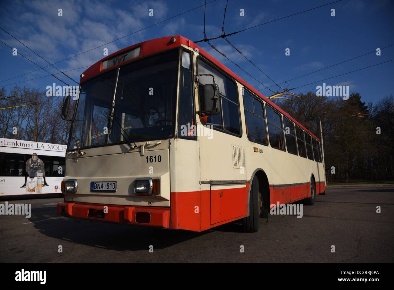 Skoda 14Tr trolleybus Stock Photo - Alamy