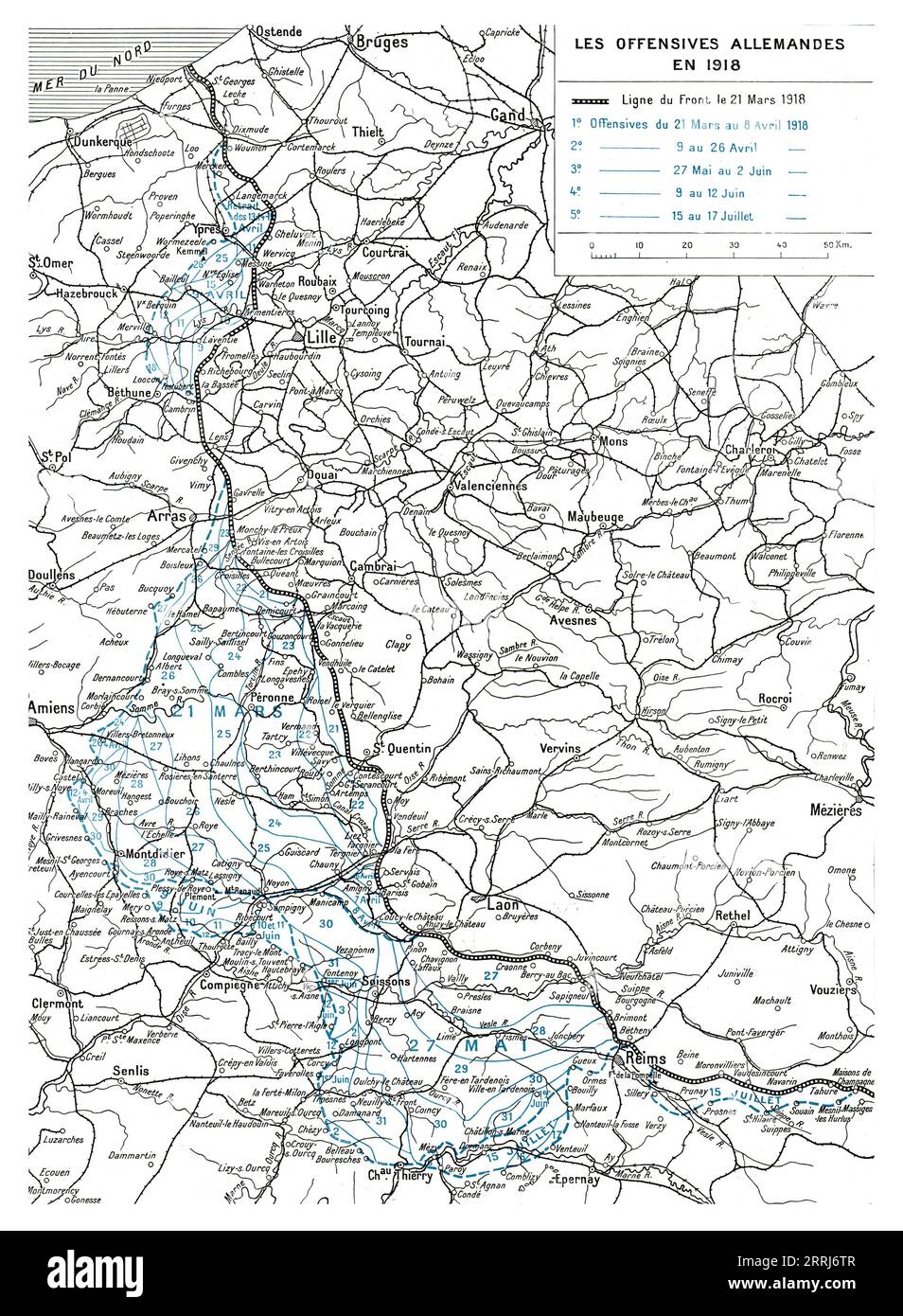 1918 map europe hi-res stock photography and images - Alamy
