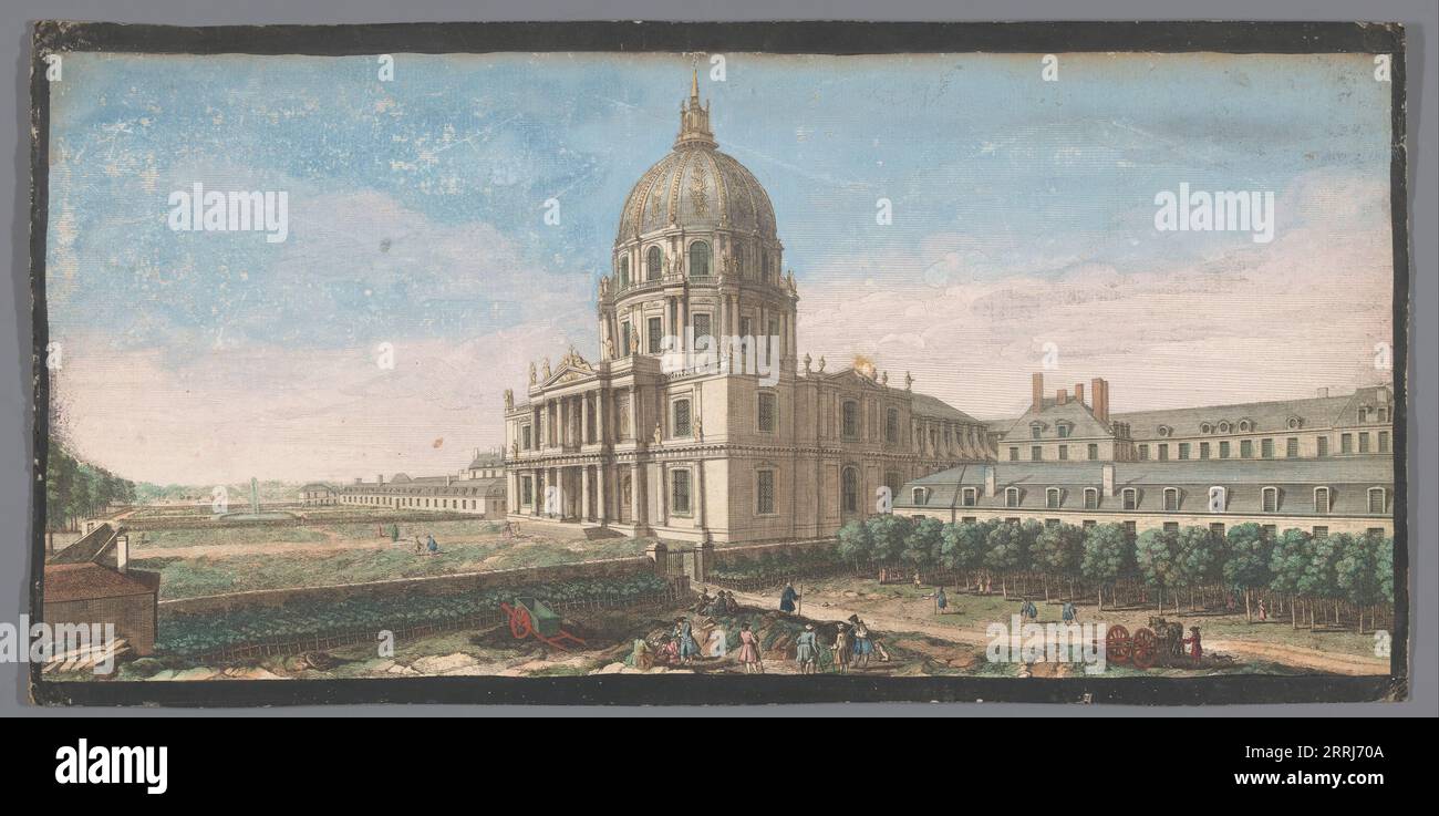 Hotel des invalides drawing hi-res stock photography and images - Alamy