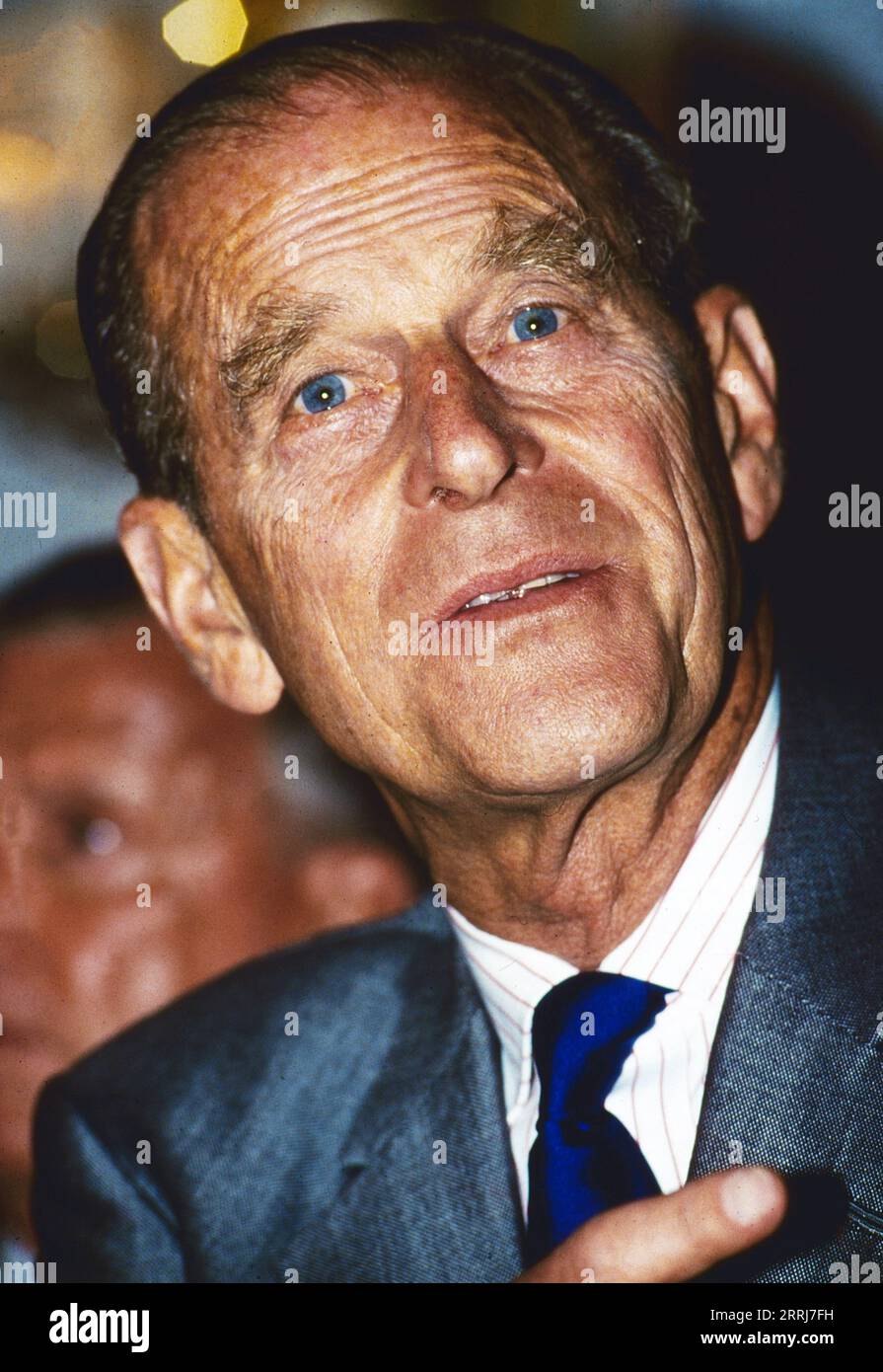 Prinz Philip, Duke of Edinburgh, bei einem Treffen des WWF Deutschland ...