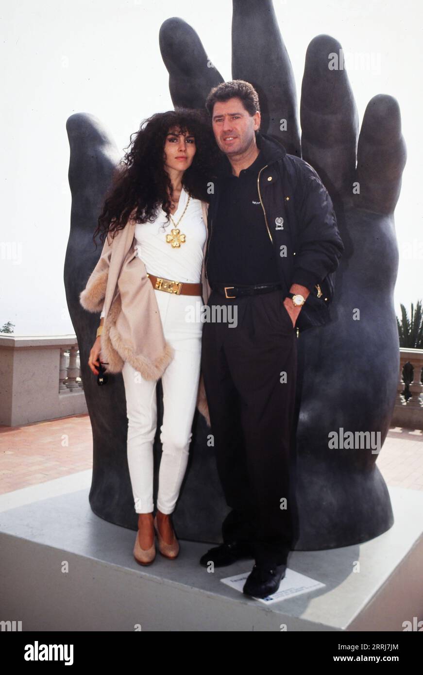 Jack White, deutscher Komponist und Musikproduzent, mit Ehefrau Janine ...