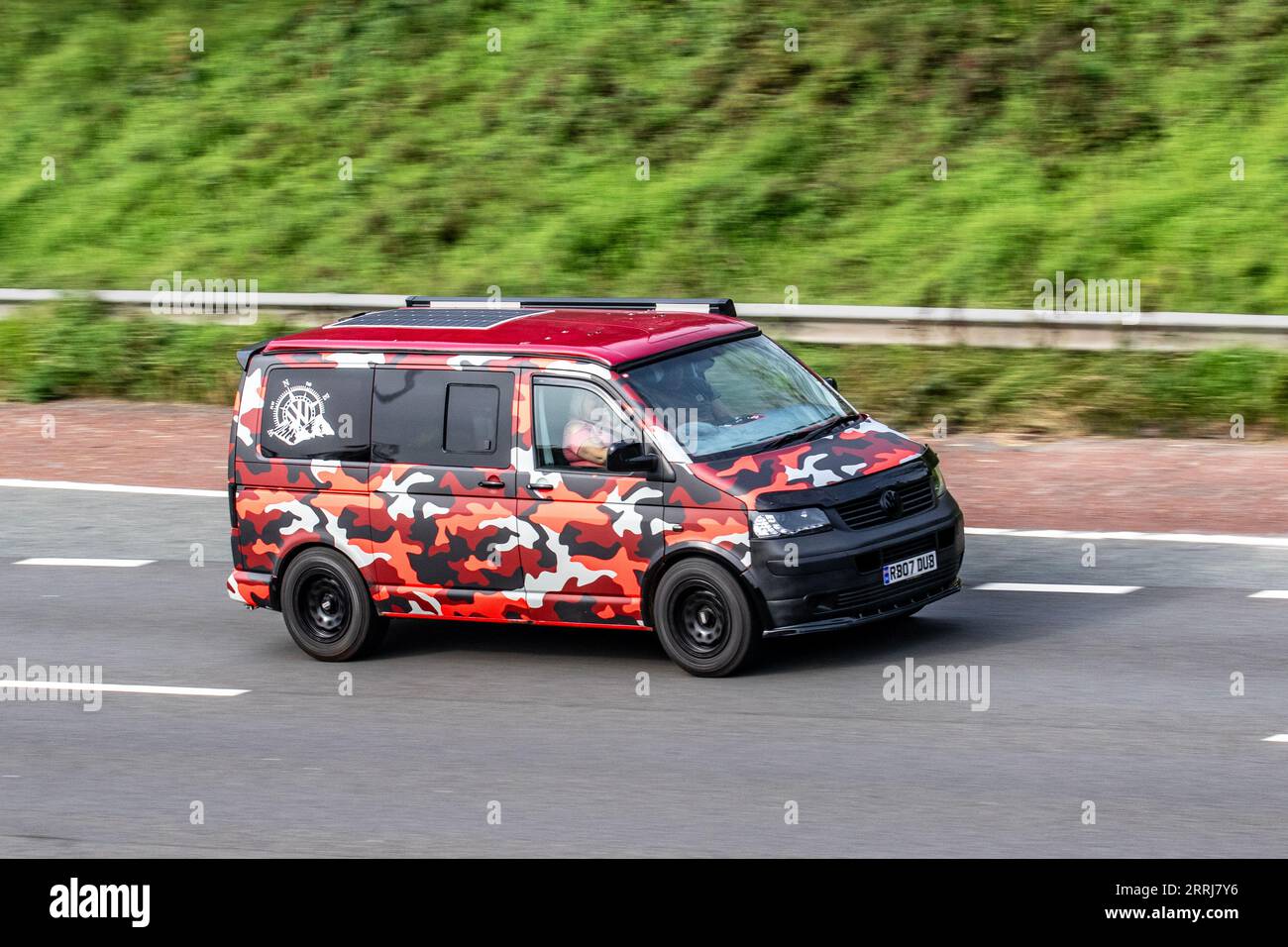 Red and black livery hi-res stock photography and images - Alamy