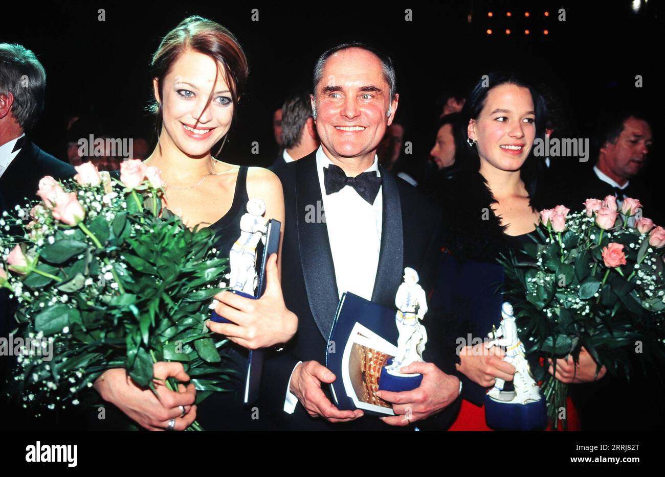 Heike Makatsch, Michael Verhoeven und Franka Potente mit der ...