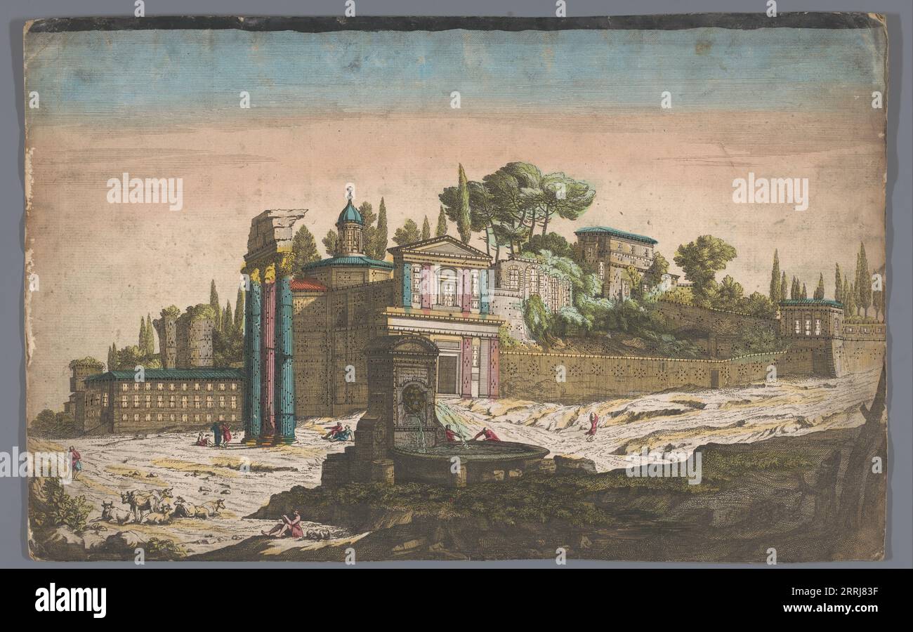 Roman forum 18th century hi-res stock photography and images - Alamy