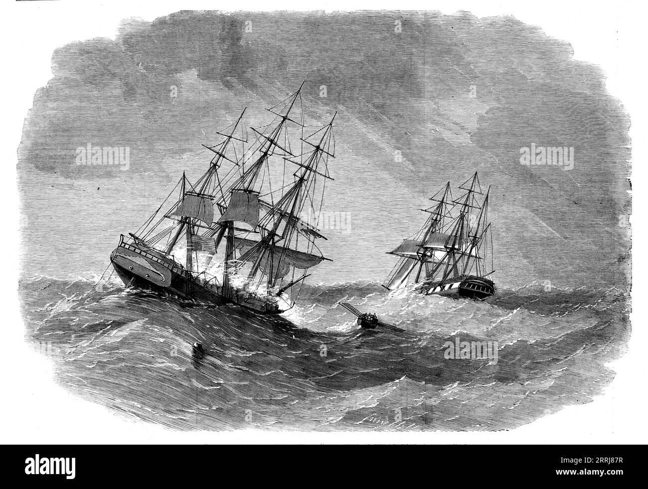 Storm damaged art Black and White Stock Photos & Images - Alamy