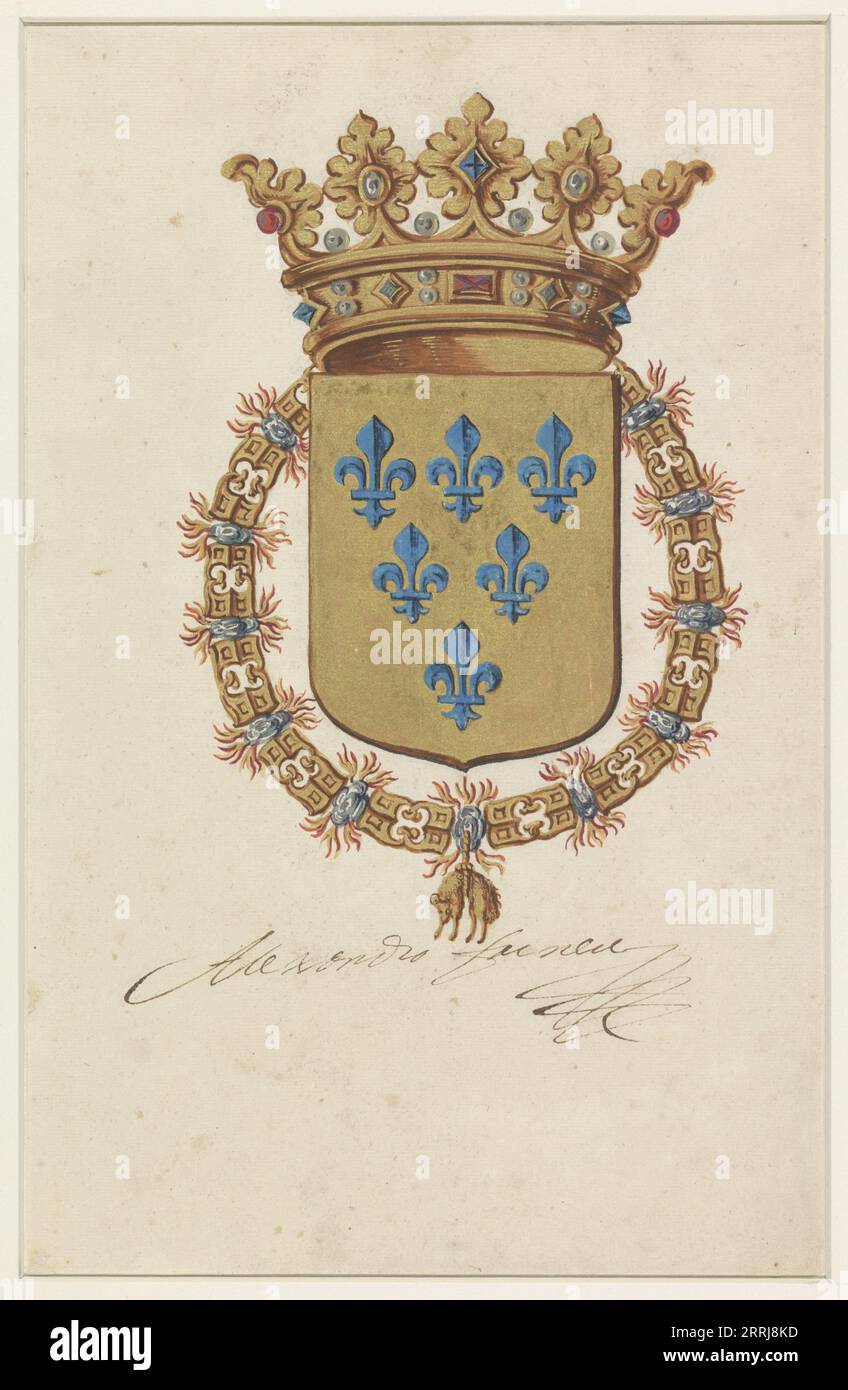 Coat of arms of Alessandro Farnese, governor of the Netherlands and ...