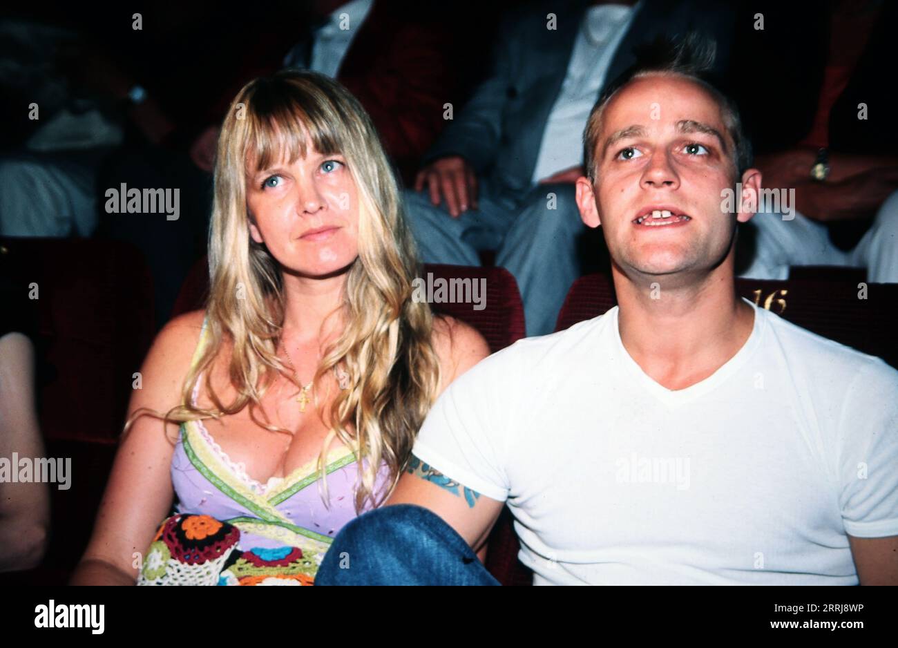 Jürgen Vogel, deutscher Schauspieler, mit Ehefrau Madeleine Sommerfeld ...