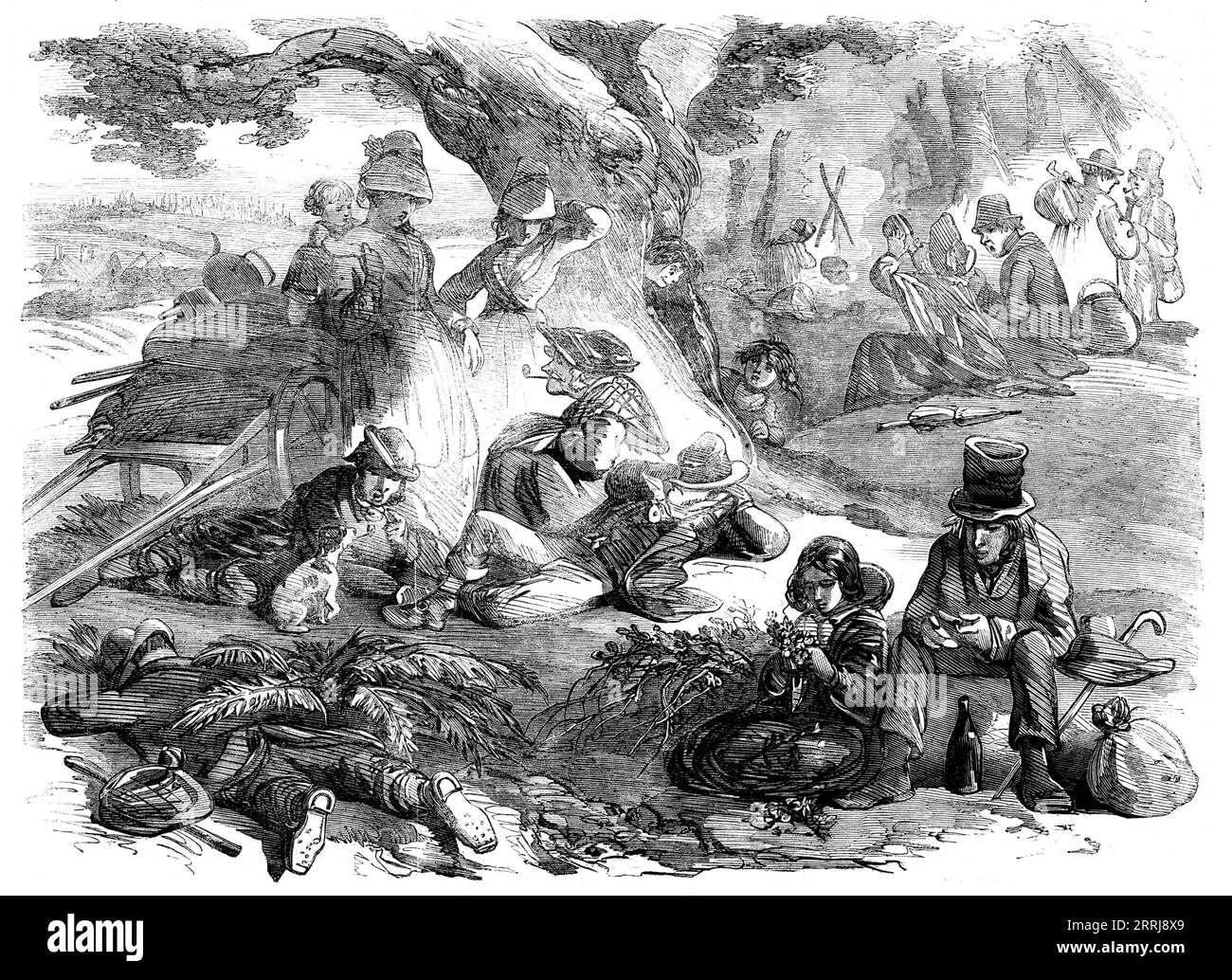 Seasonal agricultural workers Black and White Stock Photos & Images - Alamy