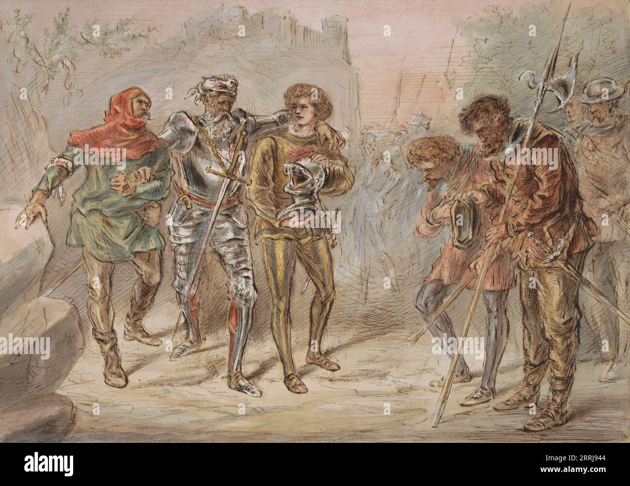 He wears armour hi-res stock photography and images - Alamy