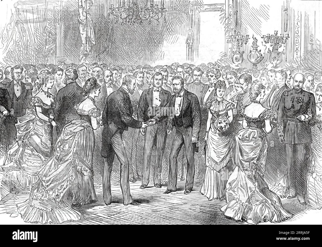 Opening of the American Centennial Exhibition: President Grant at Mr. G ...