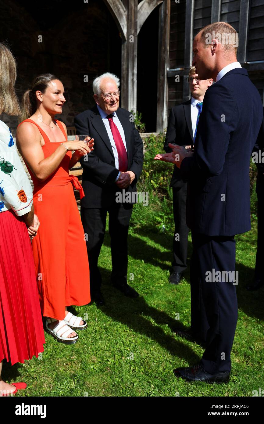 The Prince of Wales meets Jasmine Joyce, a former Wales international ...
