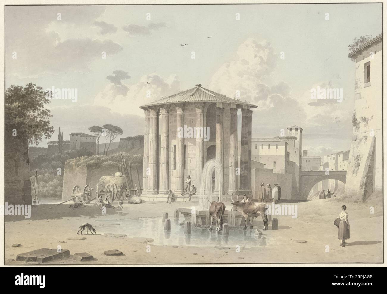 Roman architecture detail drawing hi-res stock photography and images ...