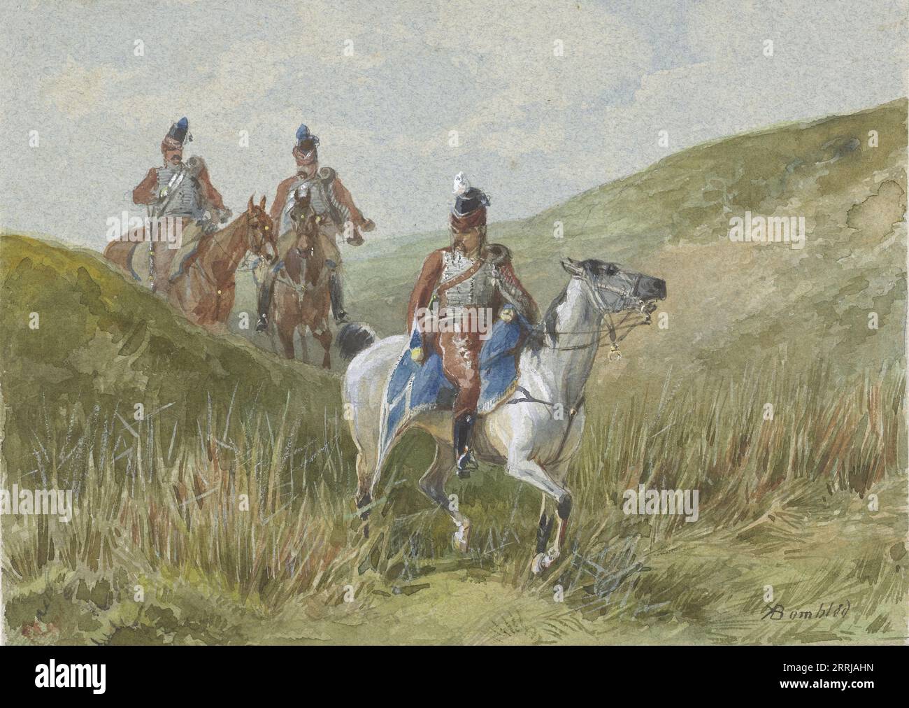 French hussars hi-res stock photography and images - Alamy