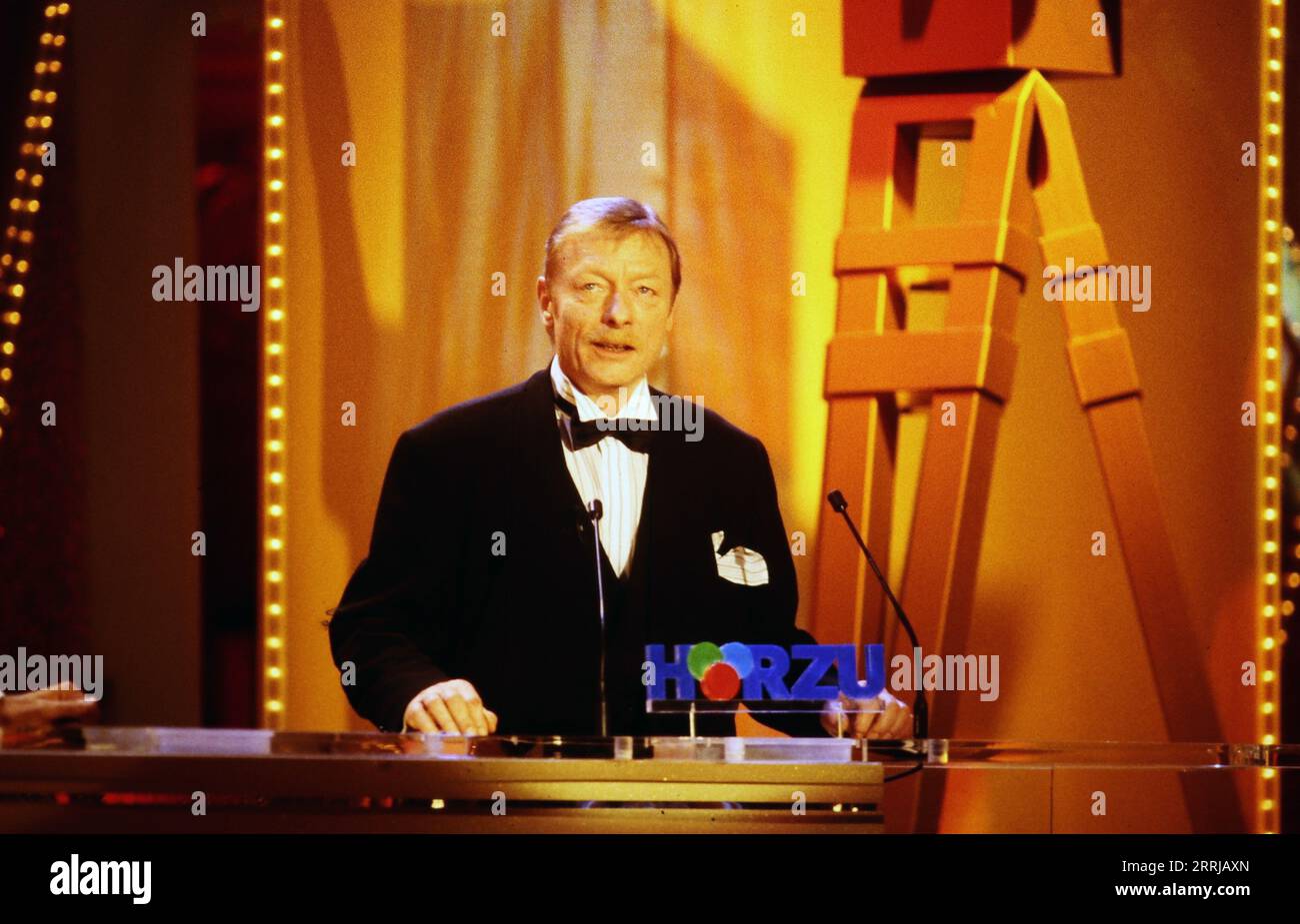 Schauspieler Otto Sander bei der Verleihung der Goldenen Kamera am 10 ...