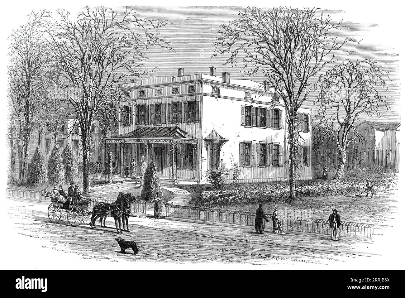 The American Centennial Exhibition at Philadelphia: Residence of the ...