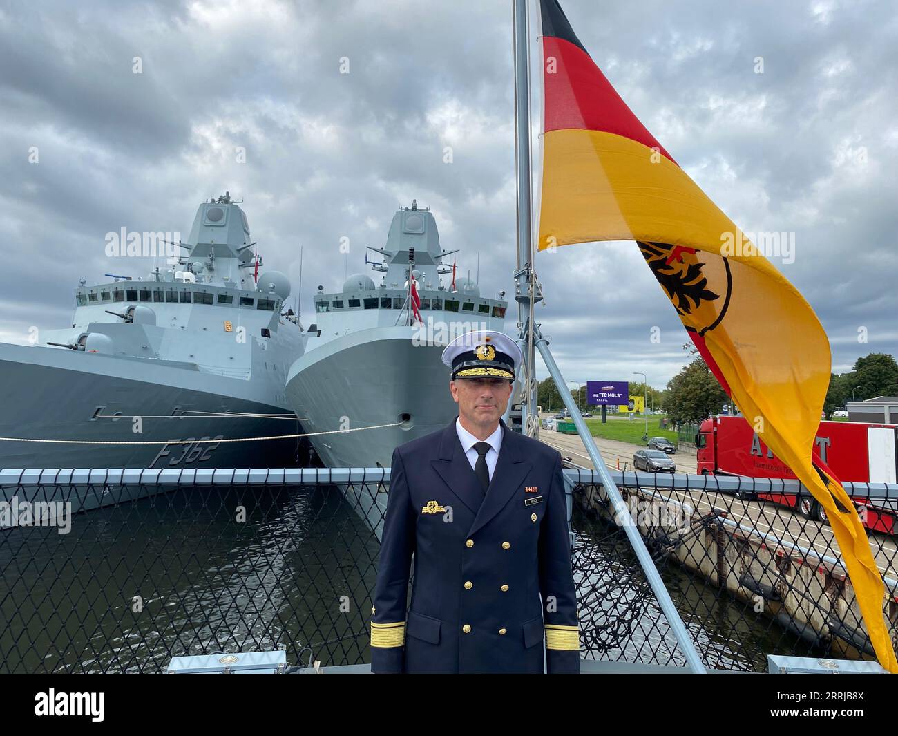 Riga, Latvia. 08th Sep, 2023. Flotilla Admiral Stephan Haisch, exercise ...