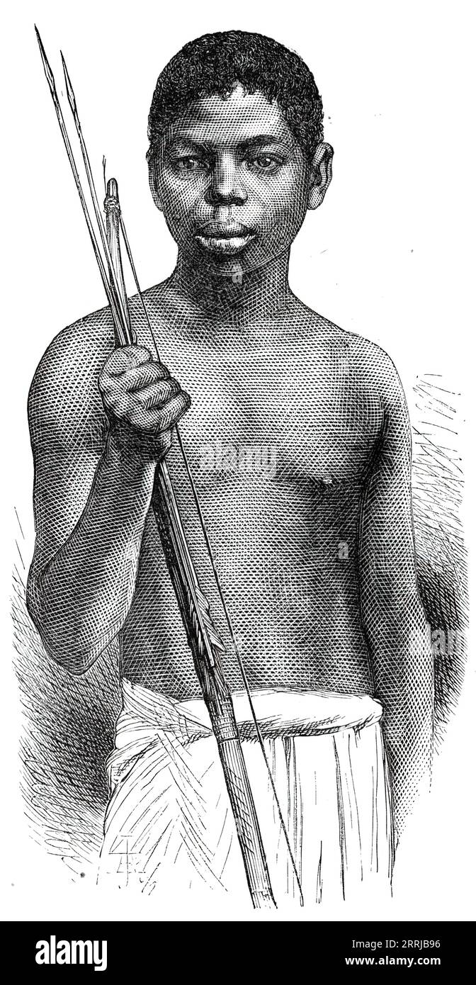 Jacko, Lieutenant Cameron's African Servant, 1876. British explorer and ...