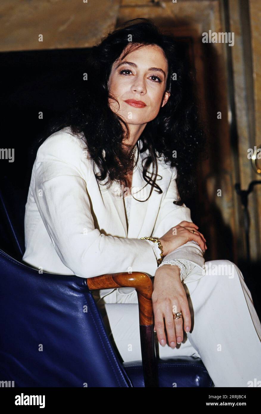 Barbara Wussow, österreichische Schauspielerin, Portrait, 1994 Stock ...